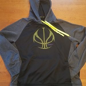 And1 Shirts | And 1 Mens Basketball Hoodie Black W Gray Markin | Poshmark
